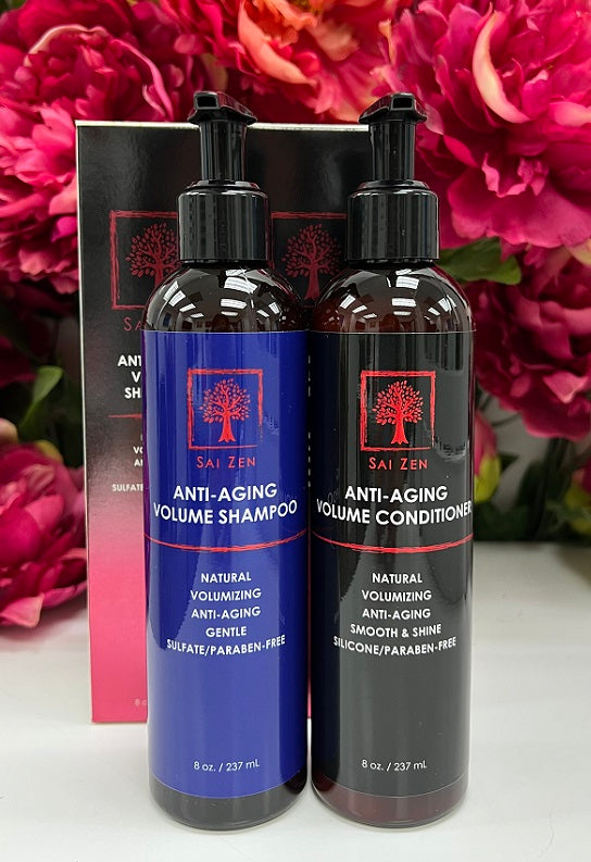 Anti-Aging Shampoo & Conditioner Set – Sai Zen, International